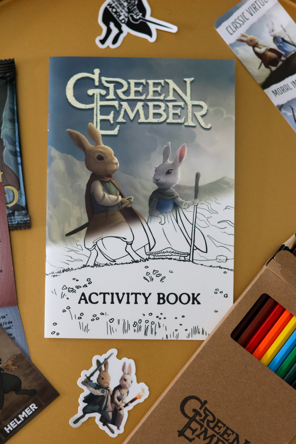 The Official Green Ember Series 4 Book Set + Activity Book and More ...