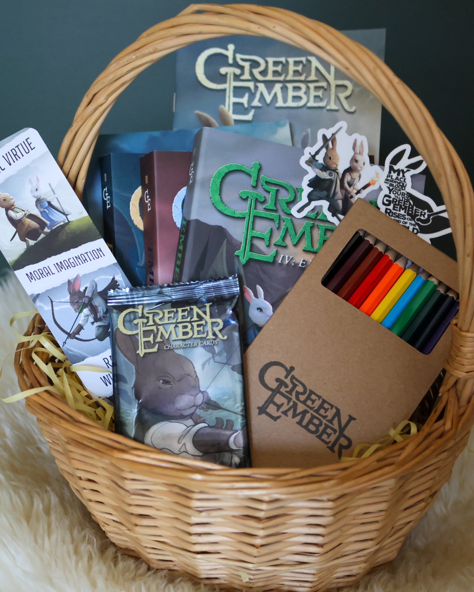 The Official Green Ember Series 4 Book Set + Activity Book and More ...