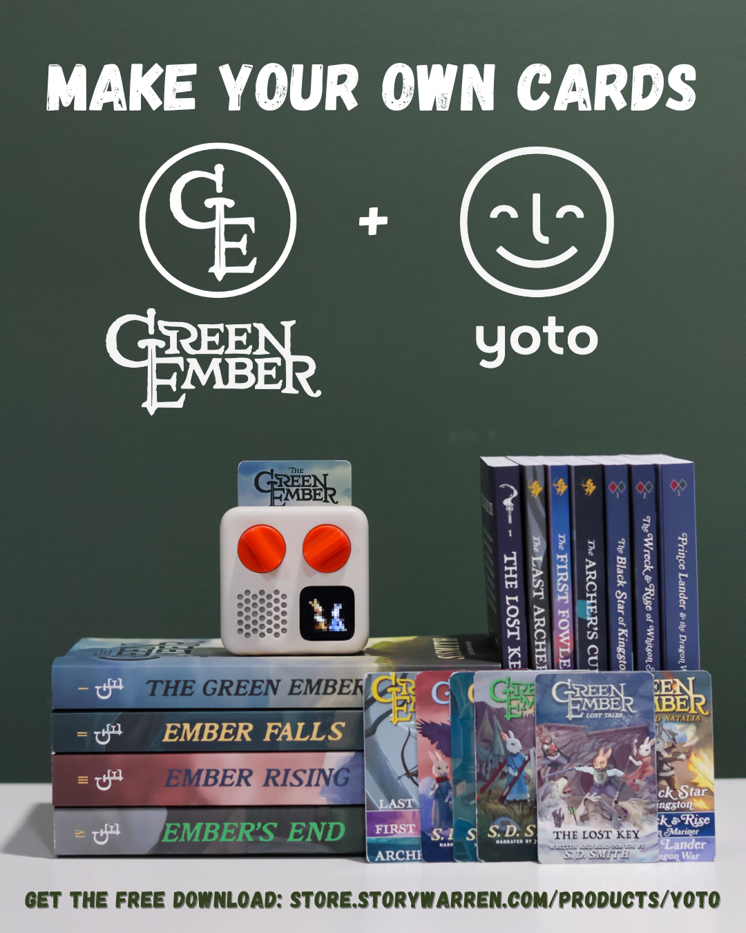 Green Ember Make Your Own Yoto Cards - Printable Download – Story ...